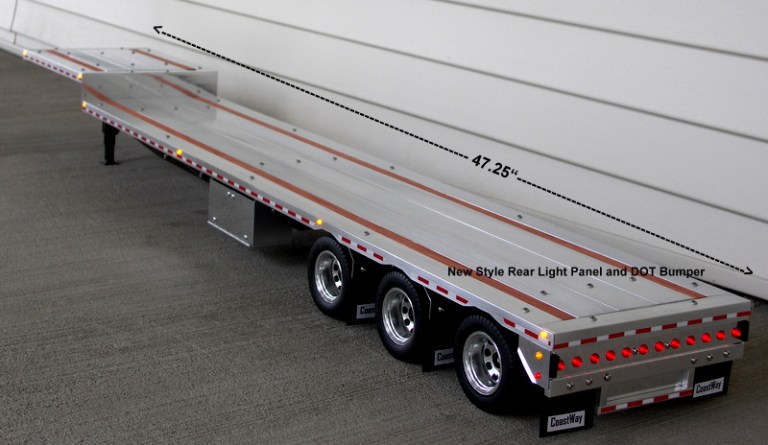 Custom Aluminum Flatbed Trailers for Tamiya Trucks | Realistic flatbed ...