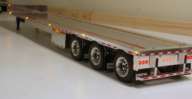 RC4WD Lowboy Jeep | Custom Aluminum Flatbed Trailers for Tamiya Trucks