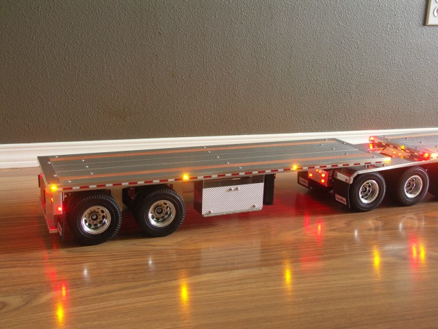 RC4WD Lowboy Jeep | Custom Aluminum Flatbed Trailers for Tamiya Trucks