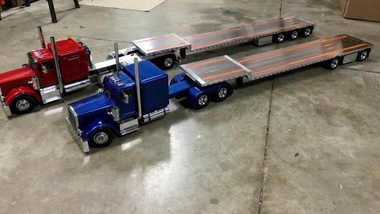 Customers’ Rigs Gallery | Custom Aluminum Flatbed Trailers for Tamiya ...