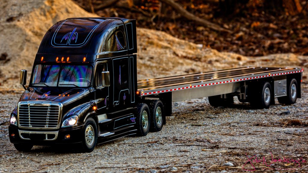 Custom Aluminum Flatbed Trailers for Tamiya Trucks | Realistic flatbed ...